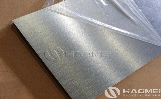 Lámina De Aluminio Cepillado Plata